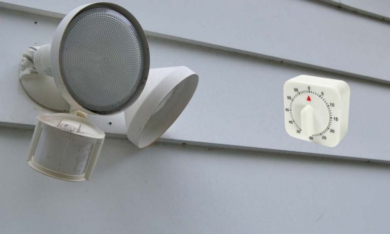 How To Set Outdoor Light Timer