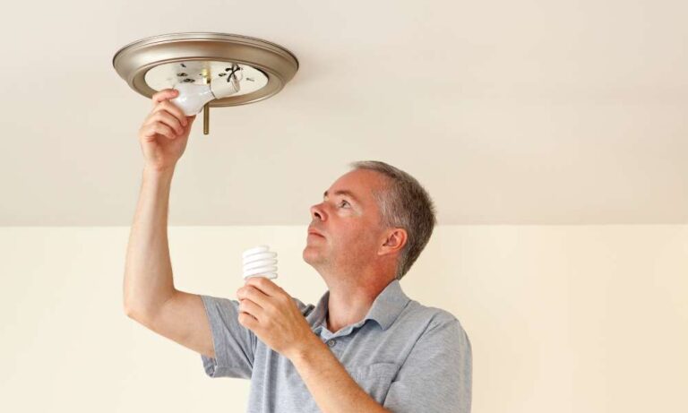 How To Change Ceiling Lights - Creative Light