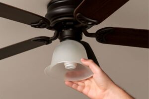 How To Remove Light Cover On Ceiling Fan - Creative Light