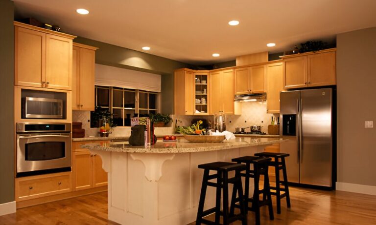 How To Space Recessed Lights In Kitchen - Creative Light